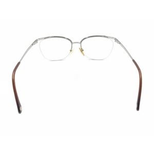Versace | Accessories | Versace 188 1287 Brown Silver Metal Half Rim ...